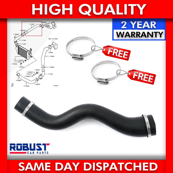 TURBO OUTLET AIR INTERCOOLER TURBO HOSE PIPE FOR MITSUBISHI L200 2.5 D ...