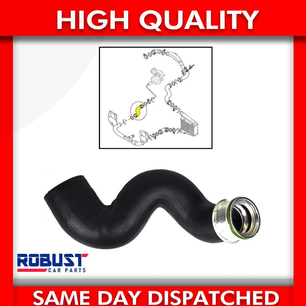 TURBO INTERCOOLER HOSE PIPE FOR AUDI A4 B6 B7 A6 1.9 2.0 TDI ...