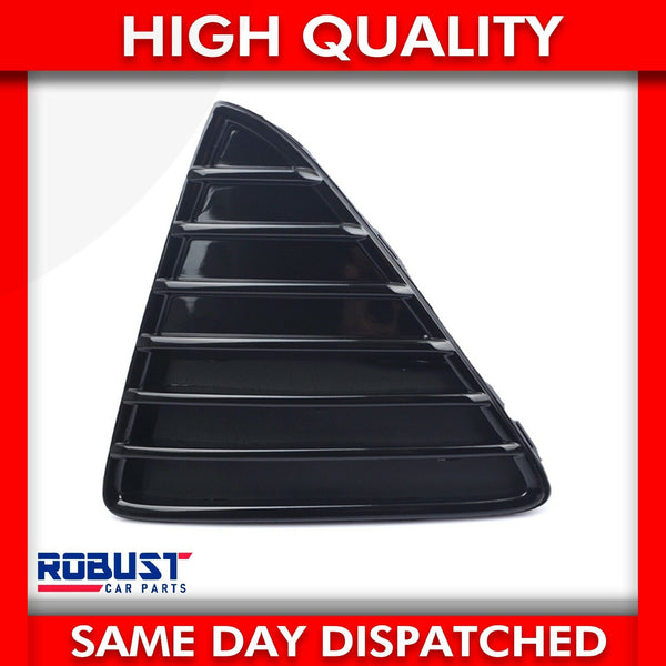 PASSENGER FRONT BUMPER TRIANGLE GRILLE MOULDING GLOSS BLACK FOR FORD F ...