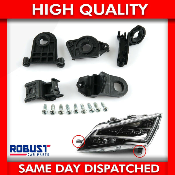 HEADLAMP HEADLIGHT BRACKET TAB REPAIR KIT LEFT SIDE FOR SEAT LEON 5F09 ...
