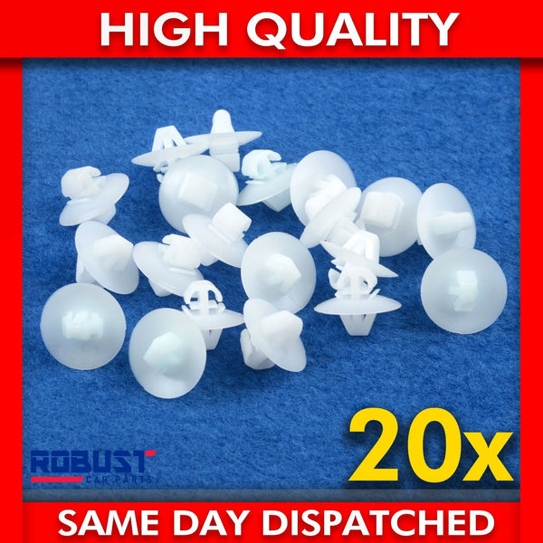 20X EXTERIOR SIDE MOULDING & DOOR PANEL CLIPS FOR MERCEDES SPRINTER VW ...