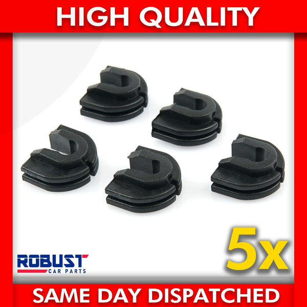 5X FOR VW T4 TRANSPORTER CARAVELLE FRONT GRILLE TRIM CLIPS FASTENERS 7 ...
