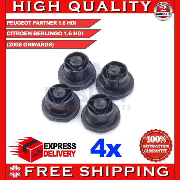 4X FOR CITROEN PEUGEOT 1.6 HDi AIR FILTER BOX RUBBER GROMMET INSERT (2 ...