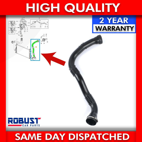 TURBO INTERCOOLER HOSE PIPE FOR VAUXHALL / OPEL INSIGNIA 1.6 DIESEL 13 ...